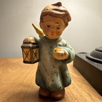 Vintage Goebel HUMMEL Germany Figurine # 357 GUIDING ANGEL Angel w ...