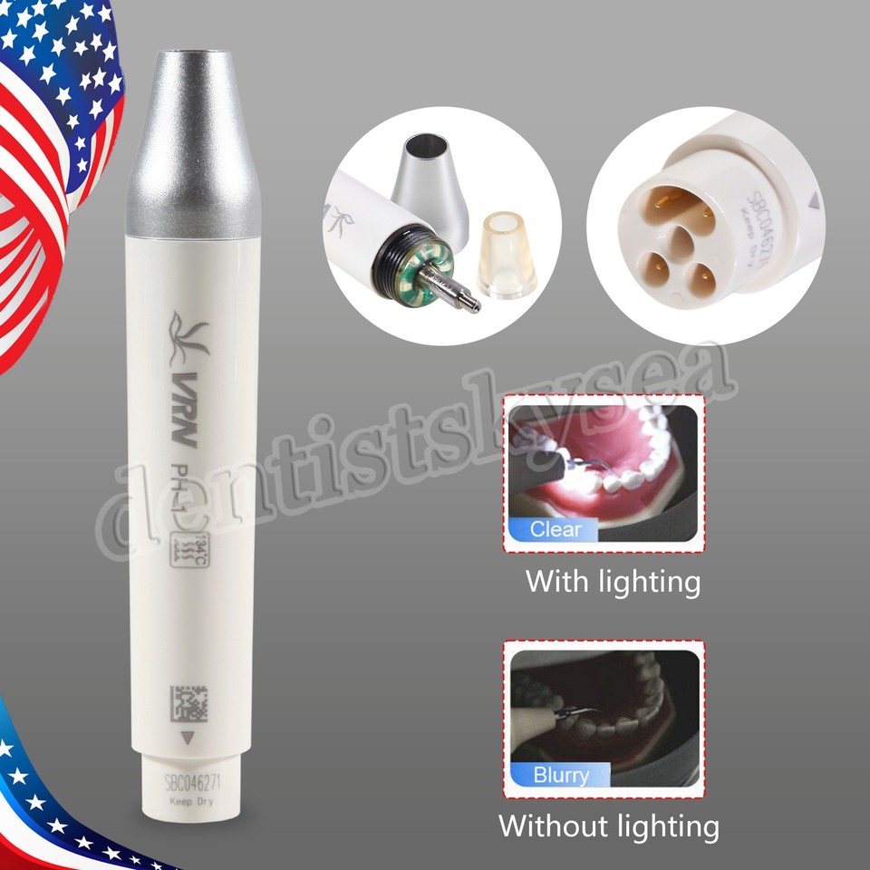 Dental Ultrasonic LED Scaler Handpiece / Scaling Perio TIPS Fit EMS ...