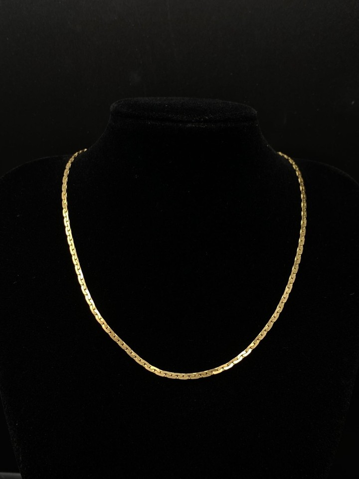 Hallmarked Antique Vintage Gold 9ct 9kt, 5.18 Grams, 15 Inch Chain ...