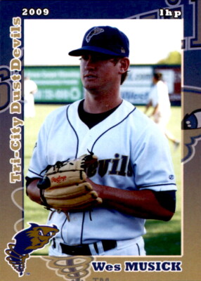 2009 Tri-City Dust Devils Grandstand 16 Wes Musick Lufkin Texas TX ...