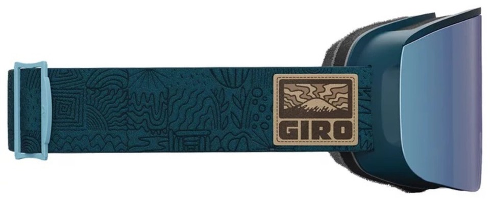 Giro Goggle Ella Ano Harb Blue Glasses OTG Vivid: Royal S2 + Infrared ...