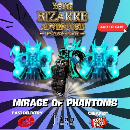 Mirage of Phantom (MOP) Your Bizarre Adventure 🔰 Roblox 🔰 YBA | eBay