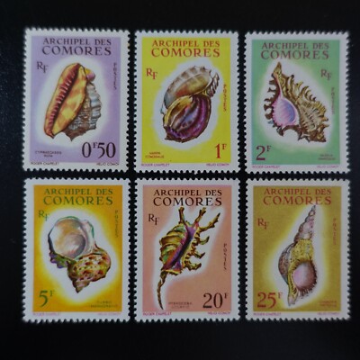 Stamp From French Colonies Comoros N°19/24 Mint ** Luxe MNH | eBay