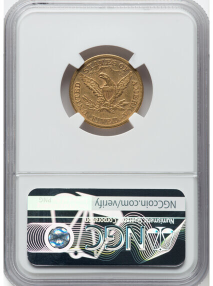 1874-S WEAK S Half Eagle - Motto $5 NGC AU Details CLEANED | eBay