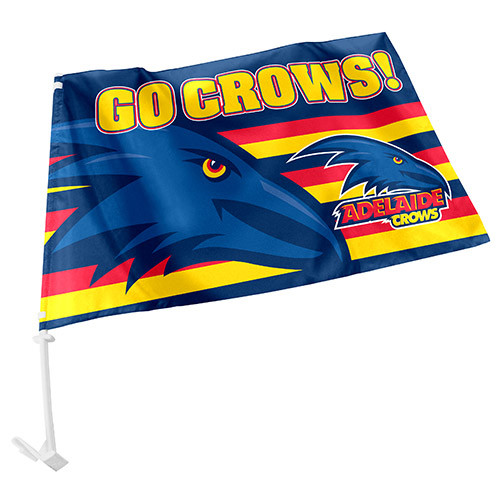 Adelaide Crows AFL CAR Flag includes Pole Fathers Day Birthday ...