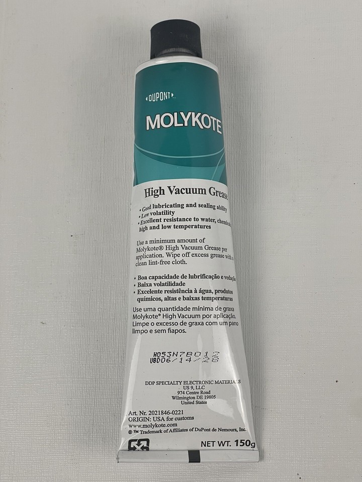 Dupont MOLYKOTE® High Vacuum Grease 150g | eBay