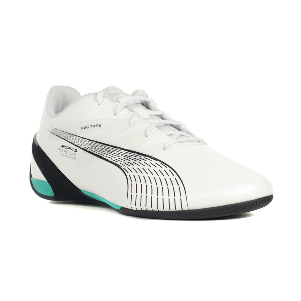 PUMA Men's Mercedes AMG Petronas Carbon Cat White/Green/Black ...