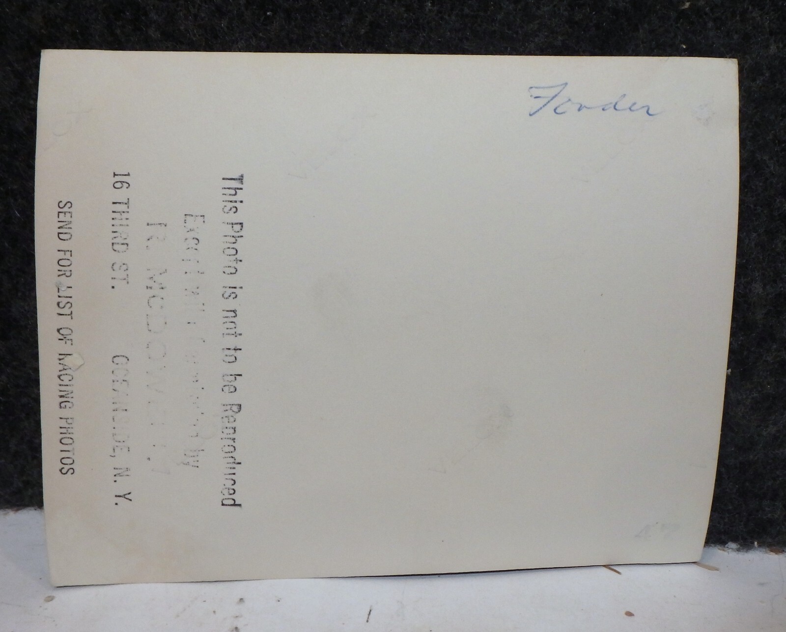 5 VINTAGE 1940's MIDGET RACE CAR DRIVER PHOTOS GEORGE FONDER TONY ...