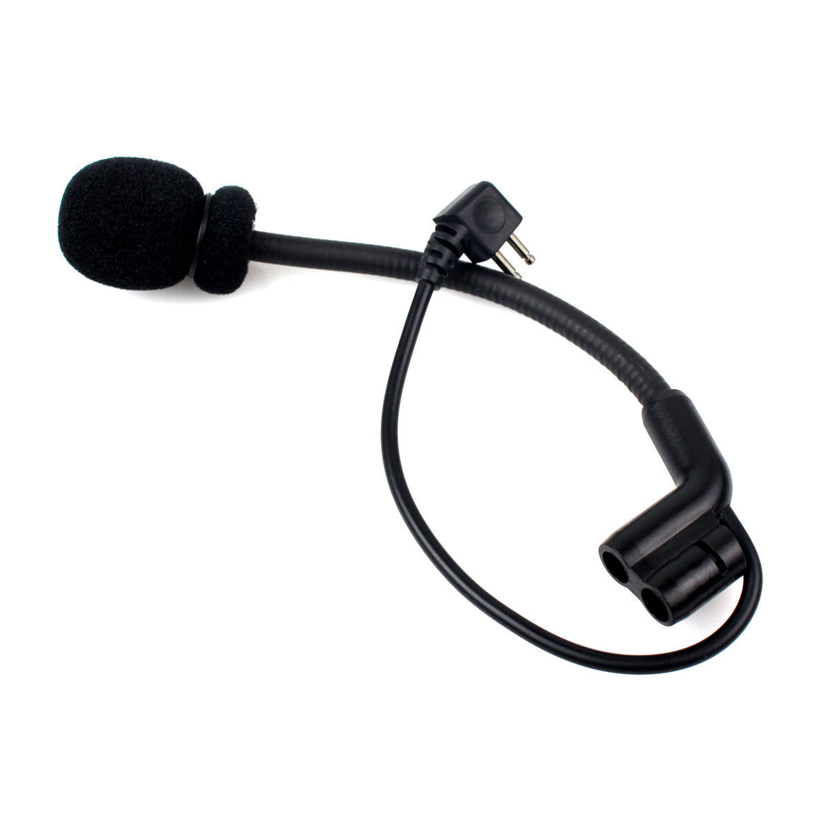 Black Z-Tactical Microphone MIC 2-pin for Comtac II H50 Noise Reduction ...