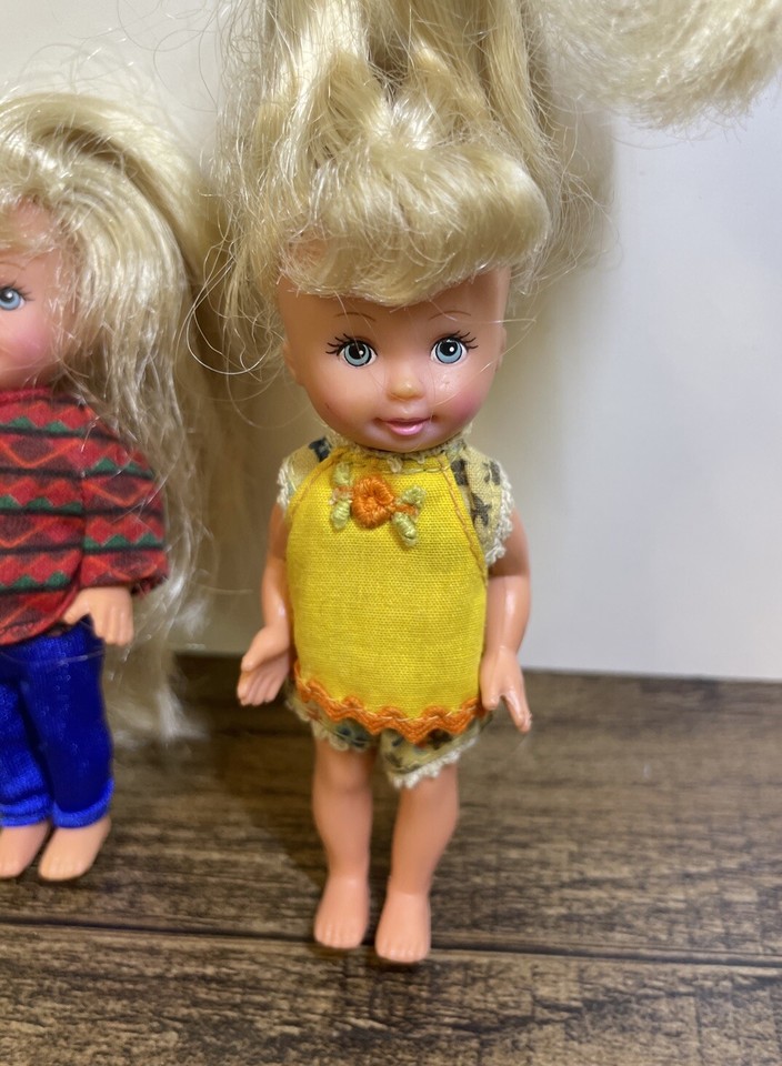 Lot Of 2 Vintage Paula Collection 4" Dolls M&C Kelly Doll Size | eBay