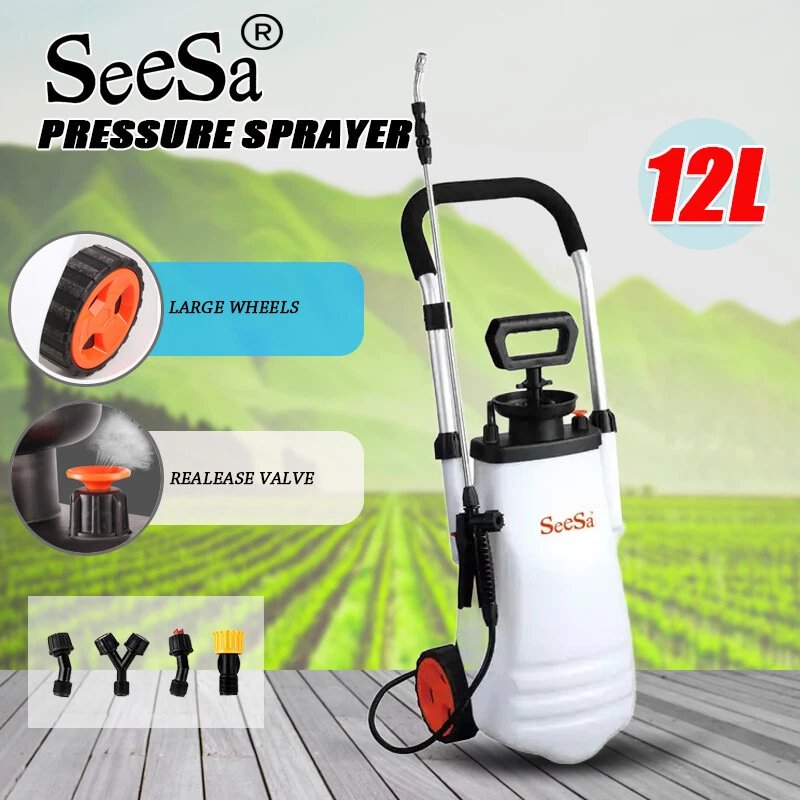 Garden Pressure Sprayer On Wheels | Fasci Garden
