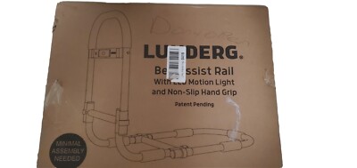 Lunderg Bed Assist Rail Elderly Adults Safety - w/ Motion Light & Non ...