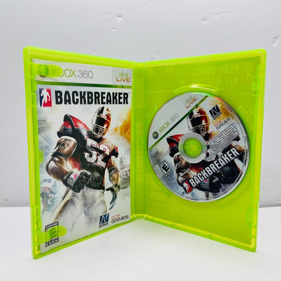 Backbreaker (Microsoft Xbox 360, 2010) Complete W/ Manual 812872013039 ...