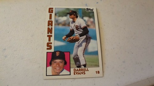 1984 TOPPS # 325 DARRELL EVANS baseball card | eBay