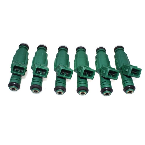 6PCS Fuel Injectors 0280155968 440cc 42lb For VW Golf Audi A4 Ford BMW ...