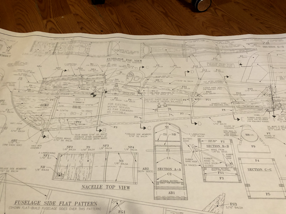 Speedy Bee with floats Balsa RC Airplane Kit Electric or Glow 40 Inch ...