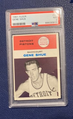1961 Fleer Gene Shue 41 PSA 7 Rookie | eBay
