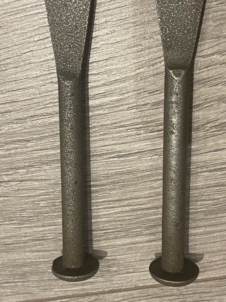 Pair Of Vintage/antique Brick Laying Pins With Sheffield Makers Mark ...