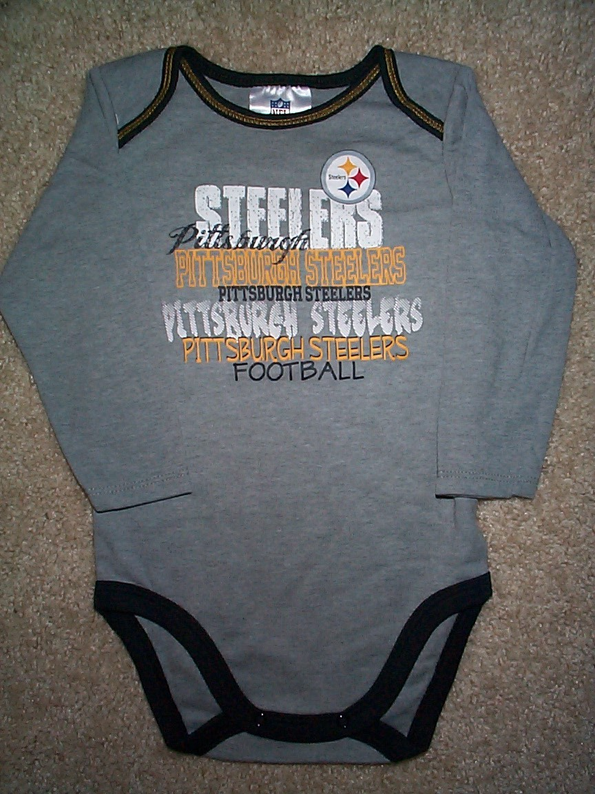 (2025-2026) Pittsburgh Steelers nfl INFANT BABY NEWBORN Jersey Shirt ...