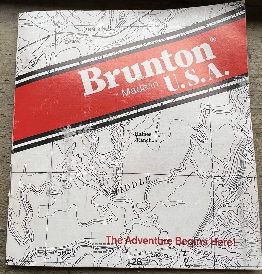 Brunton ComPro Pocket Transit Compass - Professional Grade Survey ...
