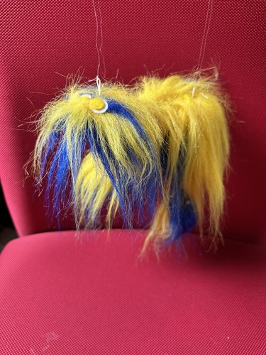 Vtg Bubaloo Bird String Marionette Puppet Fluffy Monster Jaune et Bleu ...