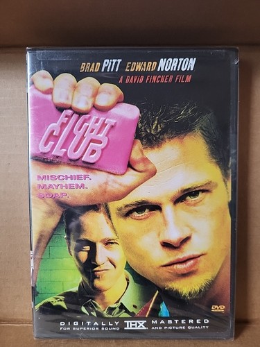 Fight Club Movie (DVD 2002 SEALED) Brad Pitt, Ed Norton 24543044789 | eBay
