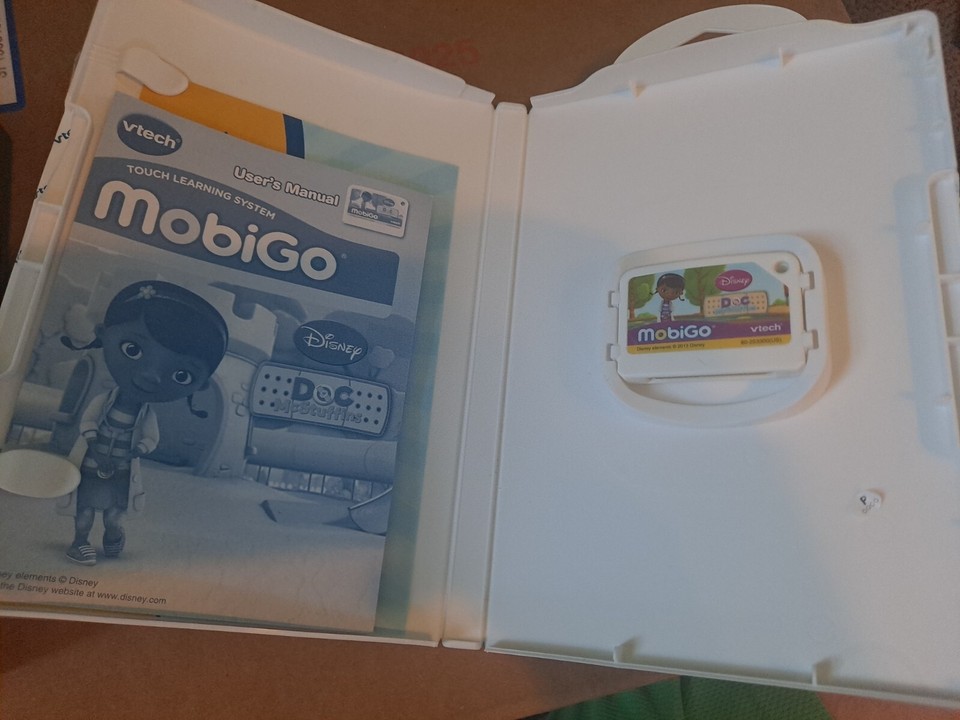 Vtech Mobigo Disney Doc McStuffins Touch Learning System Game Cartridge ...
