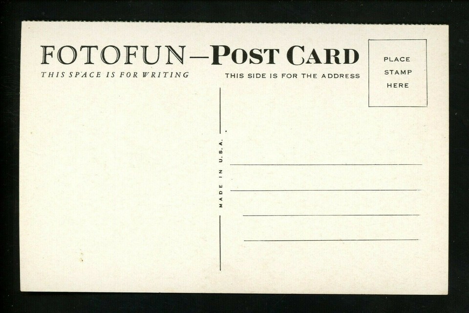 Novelty postcard Comic style card blank (Add Family Photo to head area ...