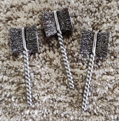 ADVANCED BRUSH 3/4" DIA 5/8" BRUSH PART .005 CS WIRE 40 Pcs | eBay