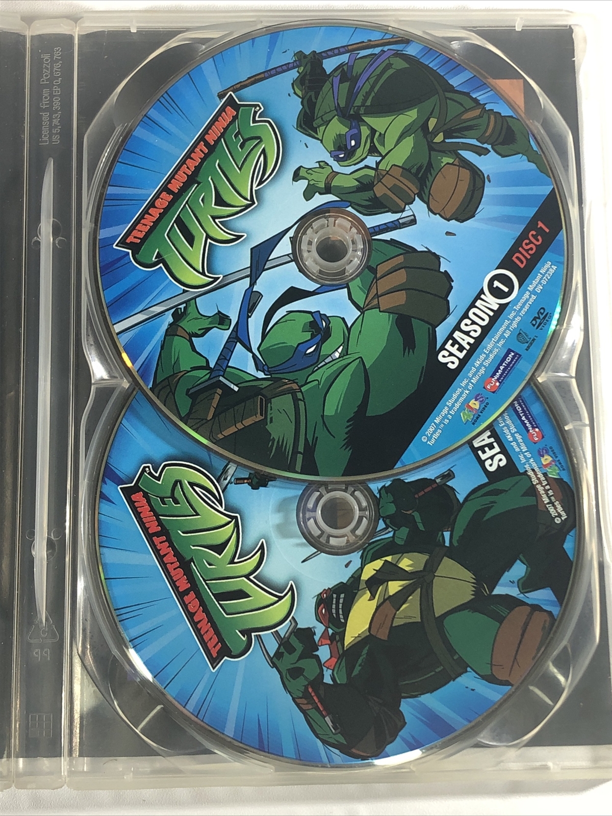 TMNT Teenage Mutant Ninja Turtles - Season 1: Part 1 of 2 (DVD 2-Disc ...