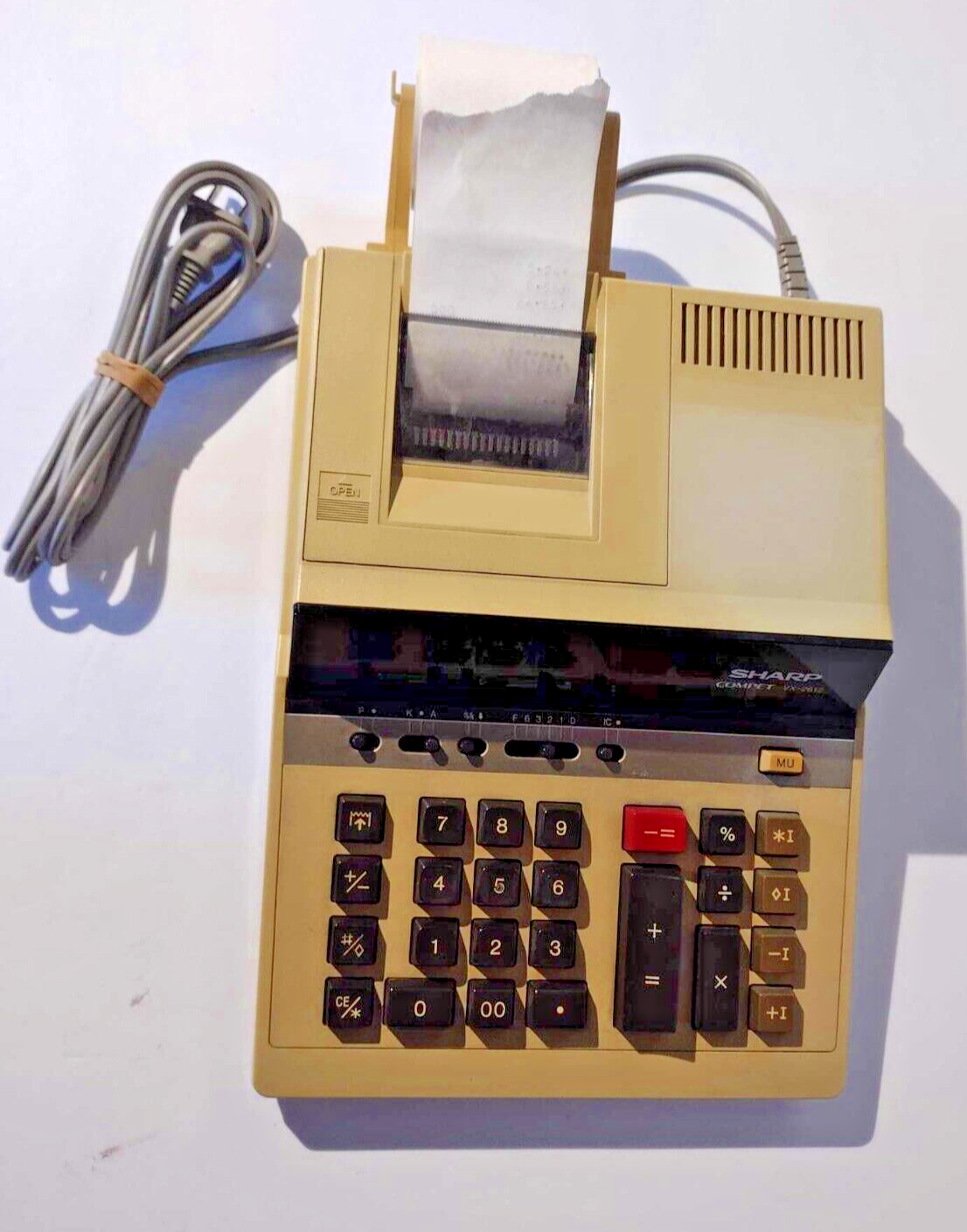 Sharp Compet VX-2612 Business Adding Machine/Printing Calculator | eBay