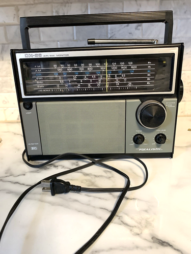 VTG Realistic DX-66 Multi-Band Radio 1970's AM/FM Shortwave Analog ...