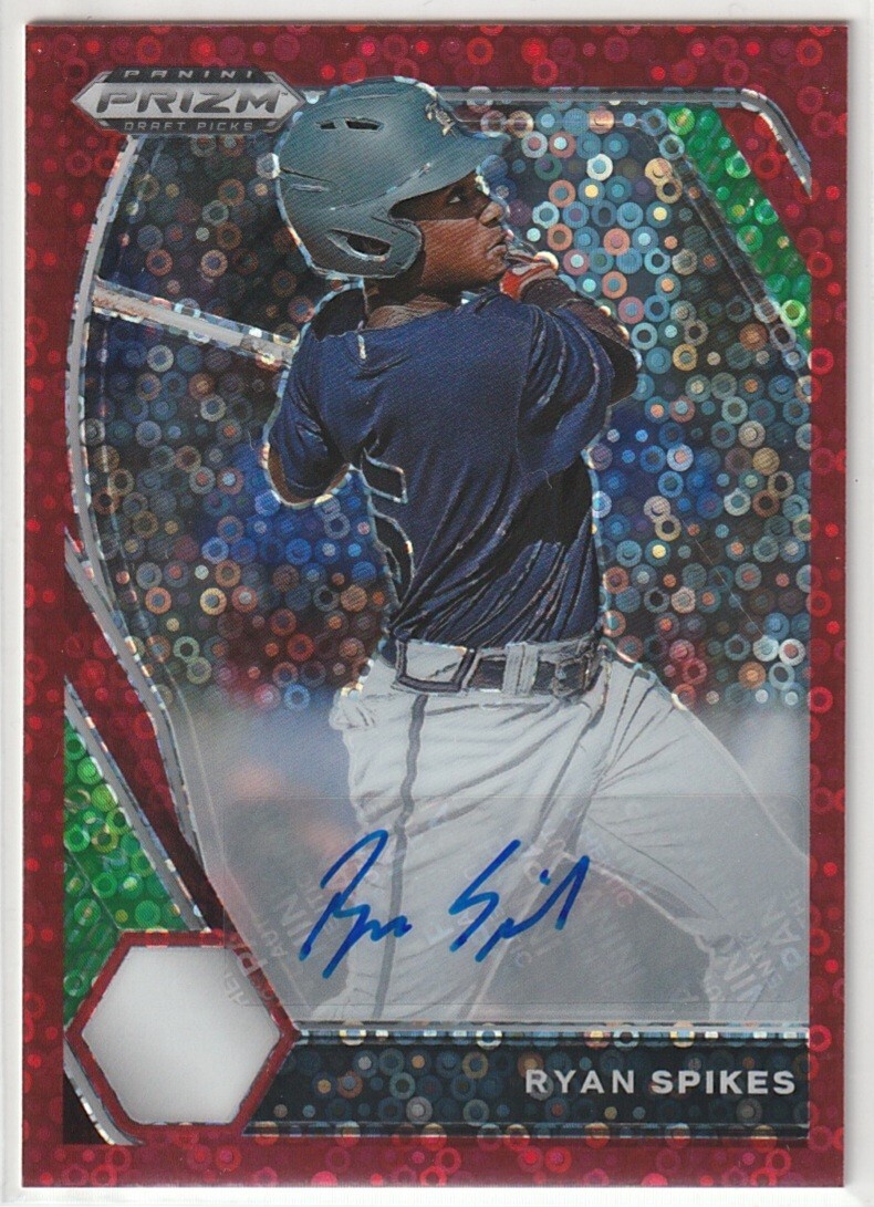 🔴🍩 2021 Prizm Draft Ryan Spikes PDP100 Autograph Red Donuts /99 🍩🔴 | eBay