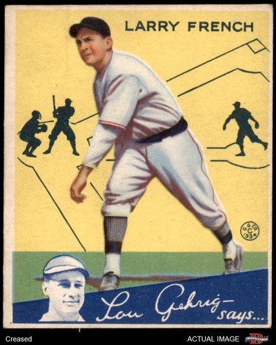 1934 Goudey #29 Larry French Pirates 3 - VG | eBay