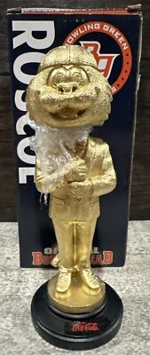 Bowling Green Hot Rods Roscoe Mascot Golden SGA Bobblehead Tampa Bay ...
