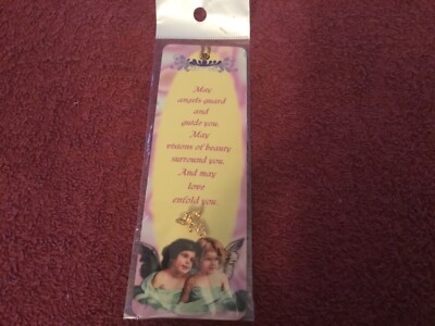 May Angel Guard Book Mark and Lapel Pin | eBay