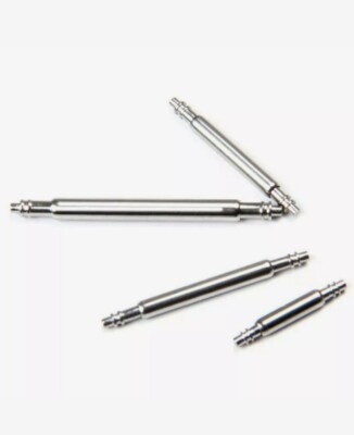Spring Bars Stainless Steel 10pcs new watch lugs pins all sizes 7mm ...
