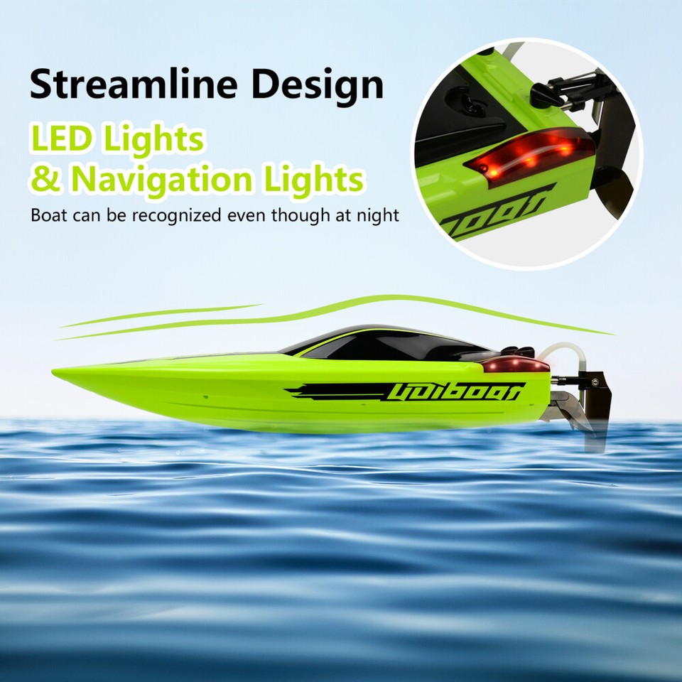 Brushless UDI RC Racing Boat High Speed Remote Control Boat Gift for ...