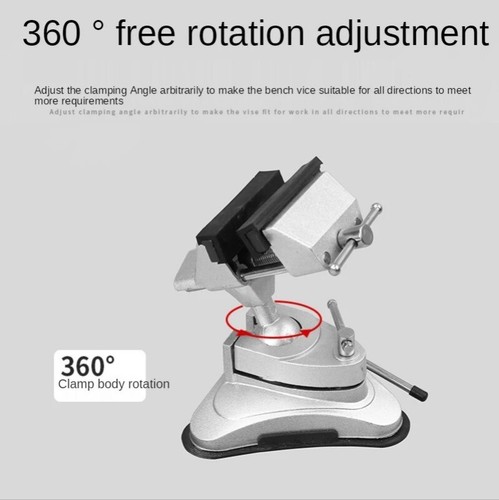 Precision Suction Cup Bench Vise Mini Universal Bracket Suction Cup ...