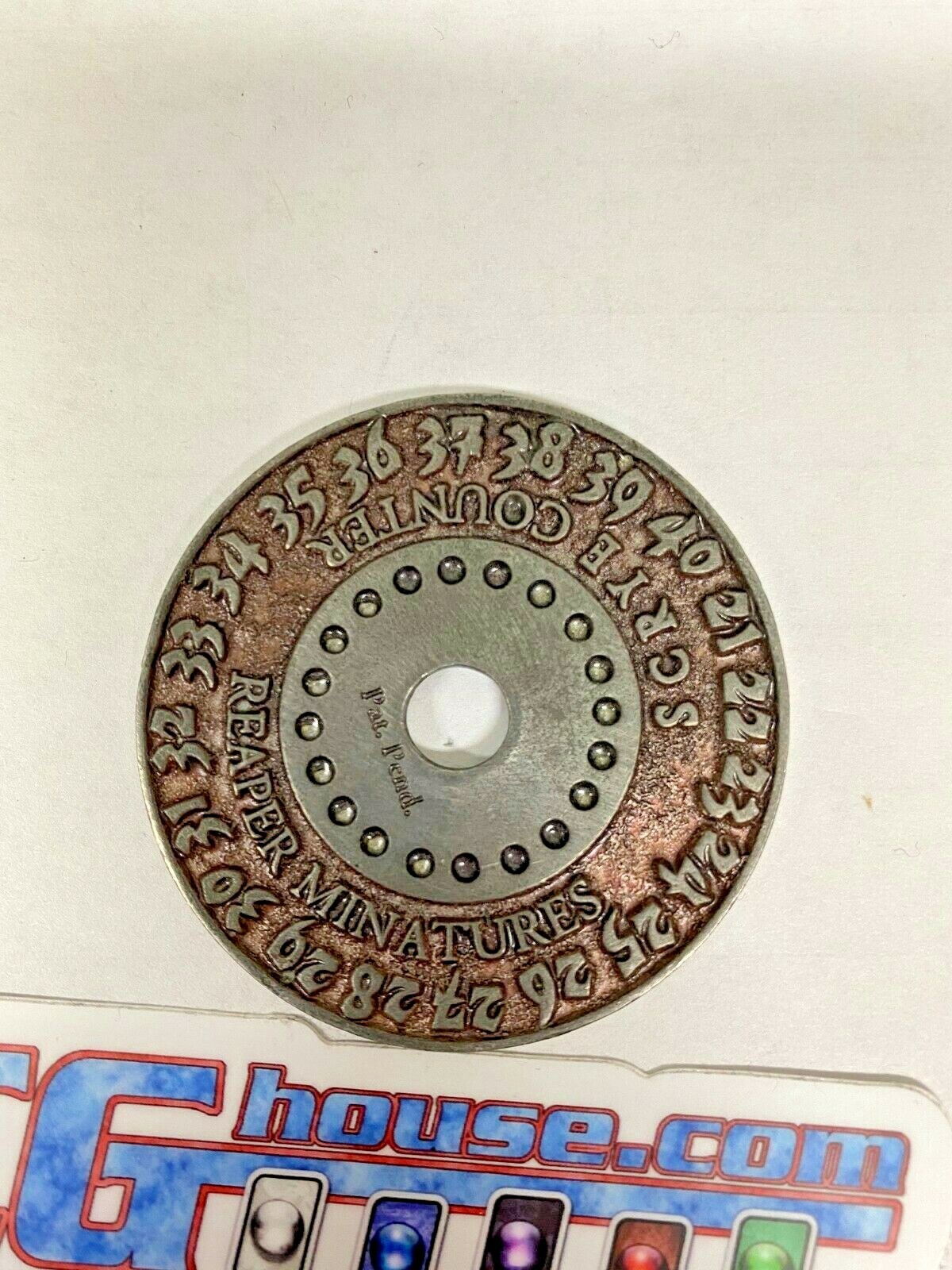 Scrye Reaper 1994 Wizard w/Orb Bronze Life Counter - Magic MTG ...