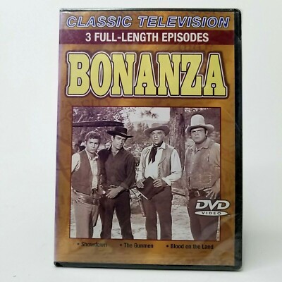 Bonanza - Showdown, The Gunman, Blood on the Land (DVD, 2006) NEW | eBay