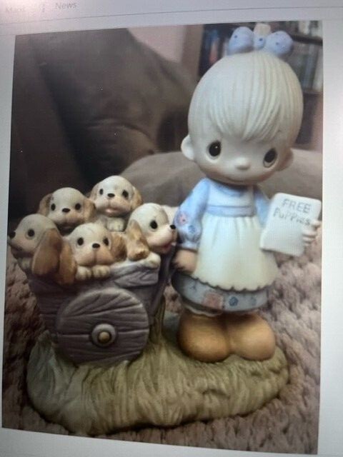 The original 21 discontinued Precious Moment Statues - RARE | eBay
