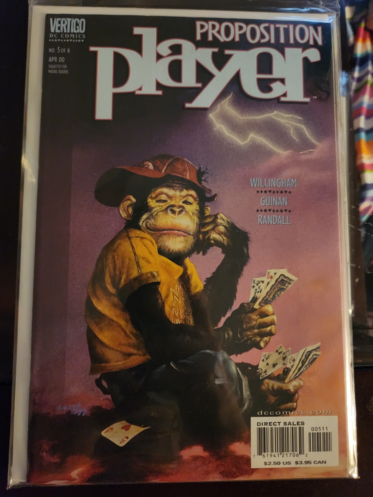 Proposition Player #5 2000 DC COMIC BOOK 8.5 AVG V40-81 | eBay