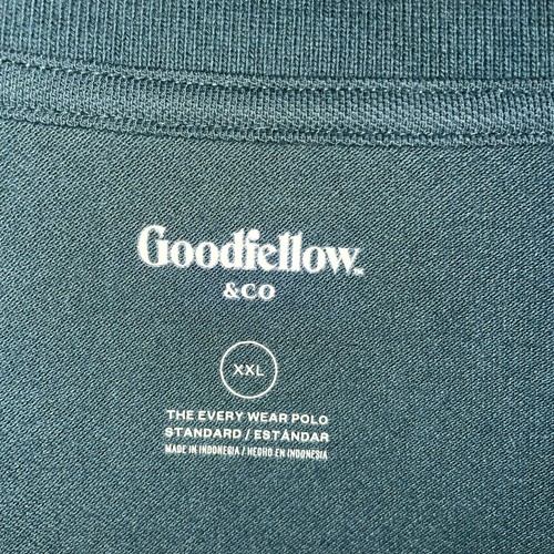 Goodfellow & Co. Polo Golf Shirt Men's Size 2XL Short Sleeve Green | eBay