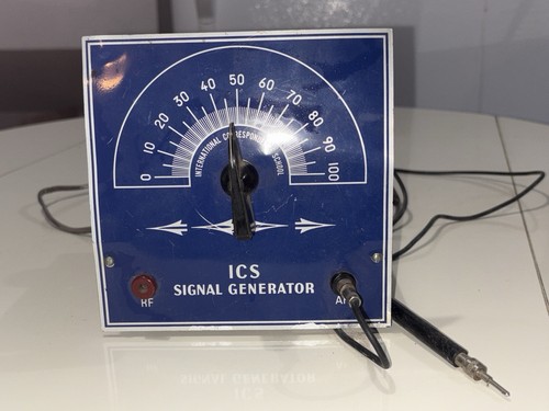 Vintage ICS Signal Generator Tube Radio Tester – Compact & Lightweight ...