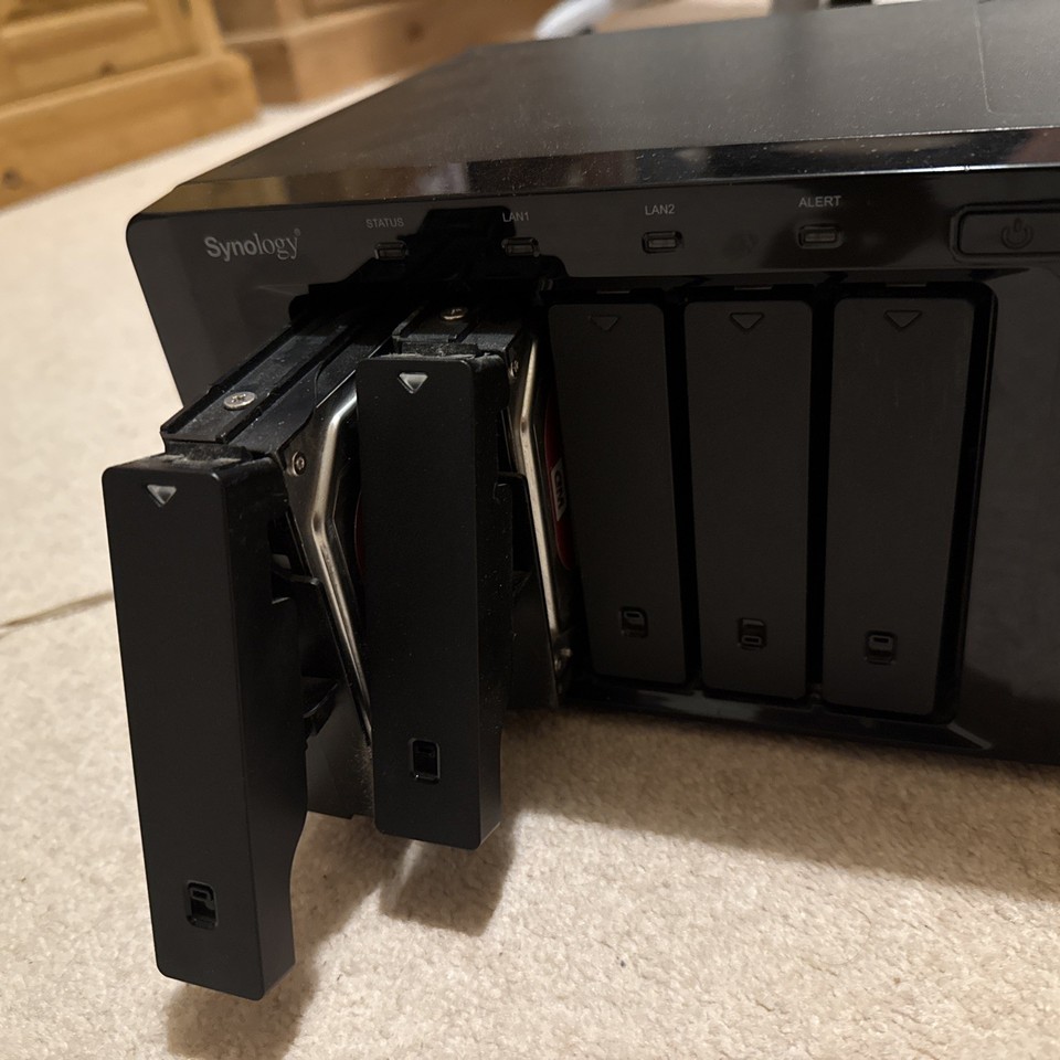Synology Diskstation DS1010+ NAS 5 Bay 5* 1TB Disks | eBay UK