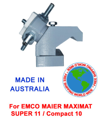 Emco Maximat Super 11 Lathe bed carriage stop Adjustable 4 Position 3D ...