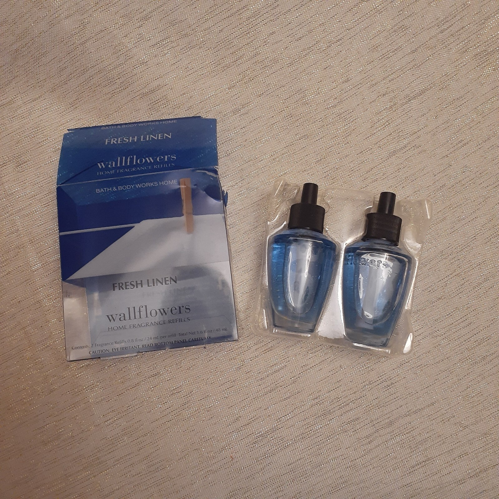 Bath & Body Works Wallflowers Lot of 2 Fresh Linen Fragrance Refills | eBay