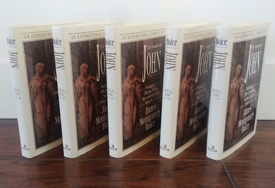 The Gospel of John Vol. 1-5 *COMPLETE HARDCOVER SET* Bible Study James ...