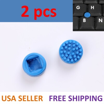 Dell/HP Laptop Trackpoint Mouse Blue Stick Point Cap Nipple (2 per lot ...